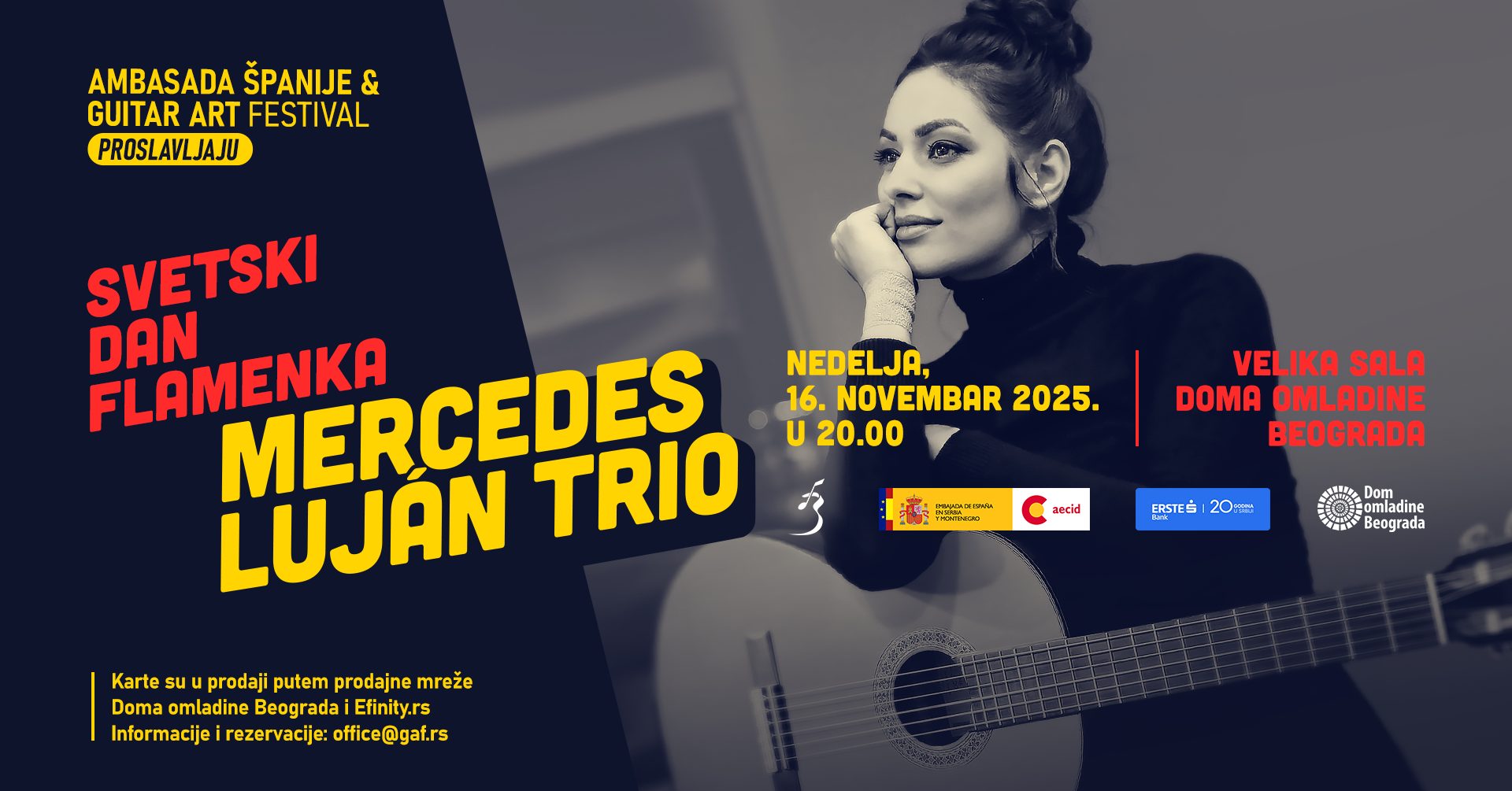 Mercedes Luján nastupa u Beogradu